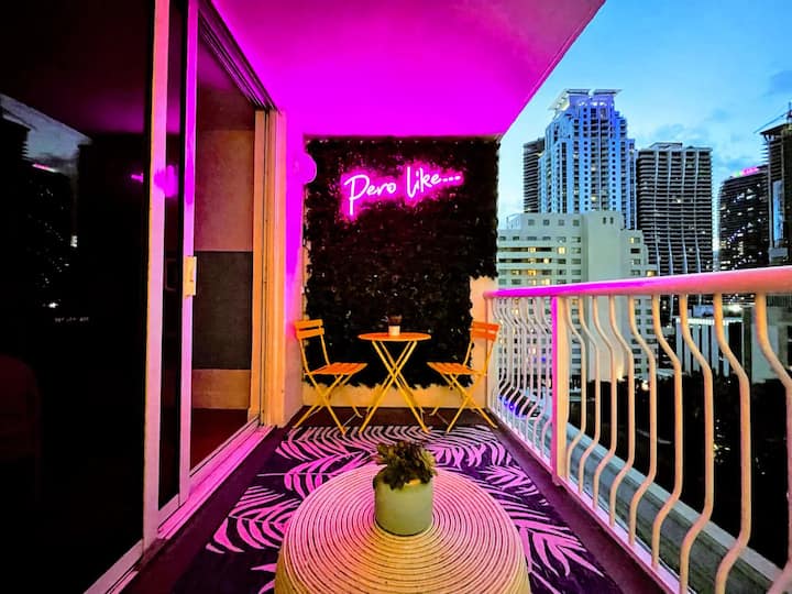 Centric! Apto On The 18th Floor In Brickell/miami! - Miami