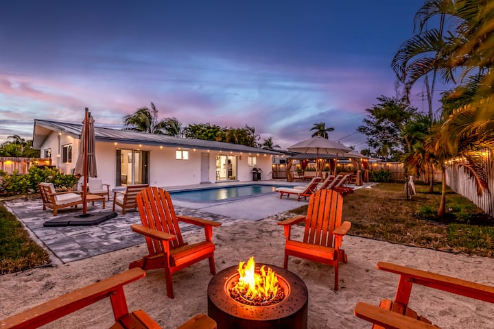Chic Backyard Oasis · Xl Heated Pool · Near Beach - Fort Lauderdale, FL