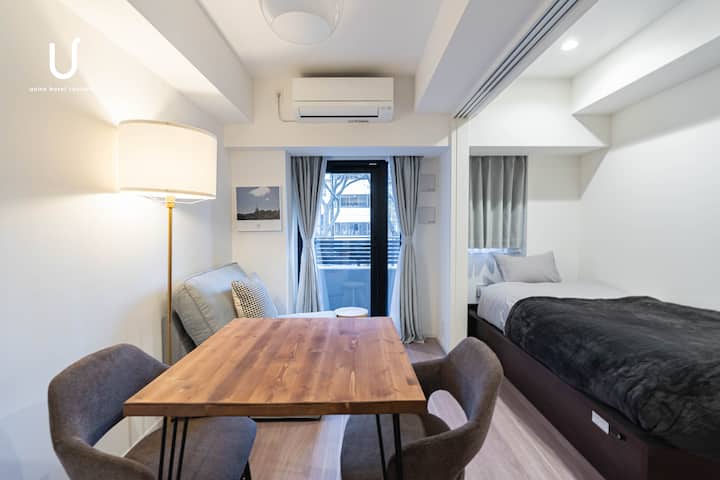 #202/25㎡【早稲田駅徒歩7分】snsで話題のマットレス導入 Unito Residence - Shinjuku