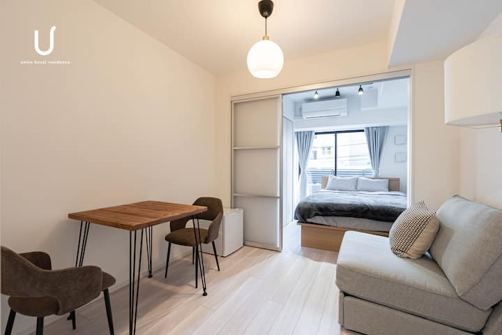 #208/25㎡ 早稲田駅徒歩7分 フルキッチン完備 新築 Unito Residence - 六本木