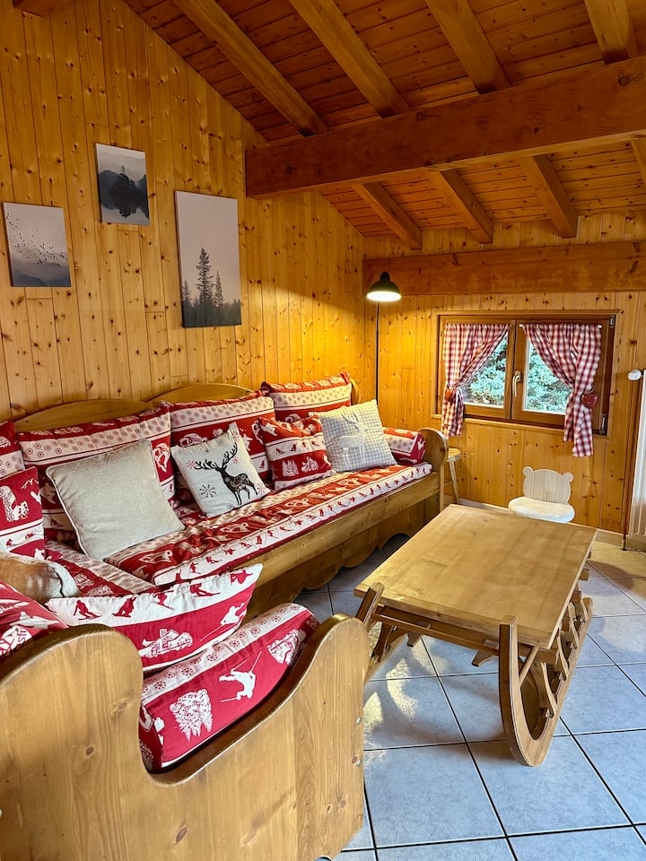 Chalet Cosy Avec Cheminée Et Sauna - Ventron