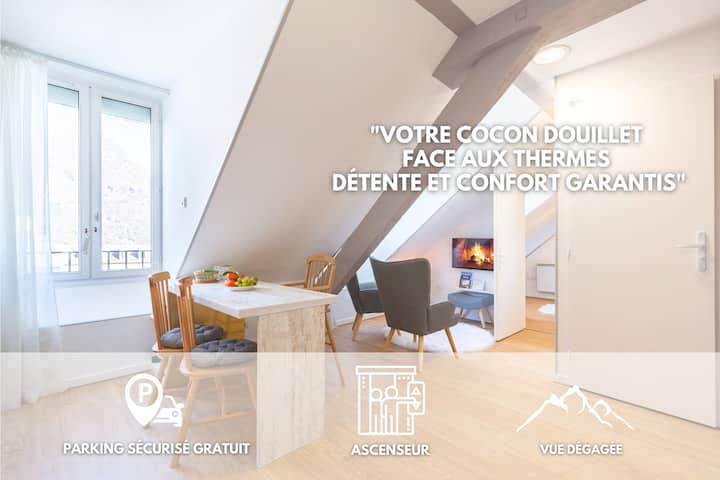 Le Perchoir, Avec Parking, Face Aux Thermes - Bagnères-de-Luchon
