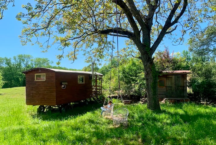La Petite Roulotte De Vallin | Nature | Cosy - Lac de Paladru