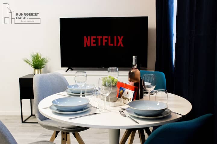 Modernes 2 Zimmer Apartment | 6 Personen | Wifi - Wuppertal