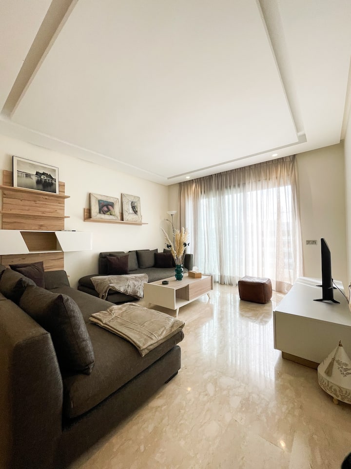 High-end • 3br • A/c • Parking • Walk To Sea - Casablanca
