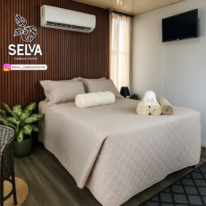 Selva: Vista Al Volcan, Wifi, Smart Tv, Parqueo - La Fortuna