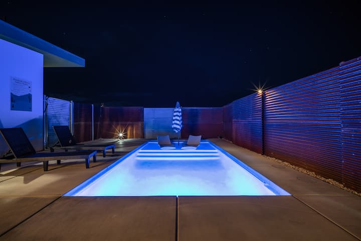 Adobe Muse | Tiny Home W/ Pool & Spa Stargazing - Joshua Tree, CA