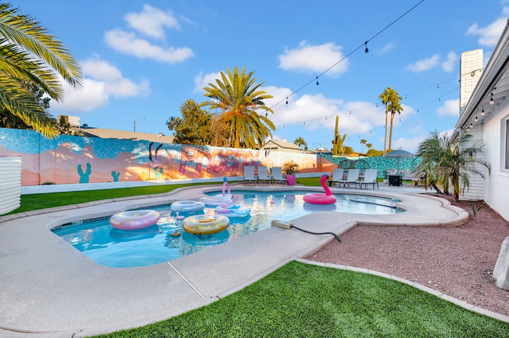 The Pink Flamingo - Heated Pool - Phoenix, AZ