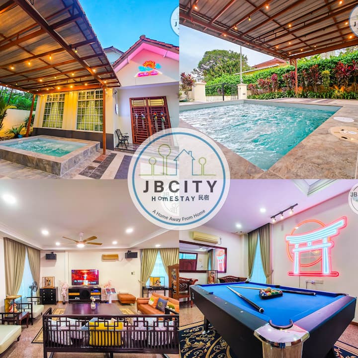 Fuji Omitto Jacuzzi Pool Villa By Jbcity - Johor Bahru