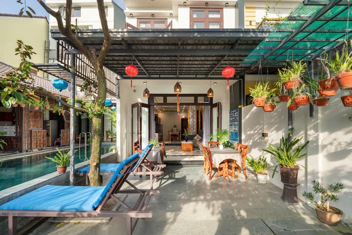 4br Home Near Beach/riverside Garden / Shared Pool - Hội An