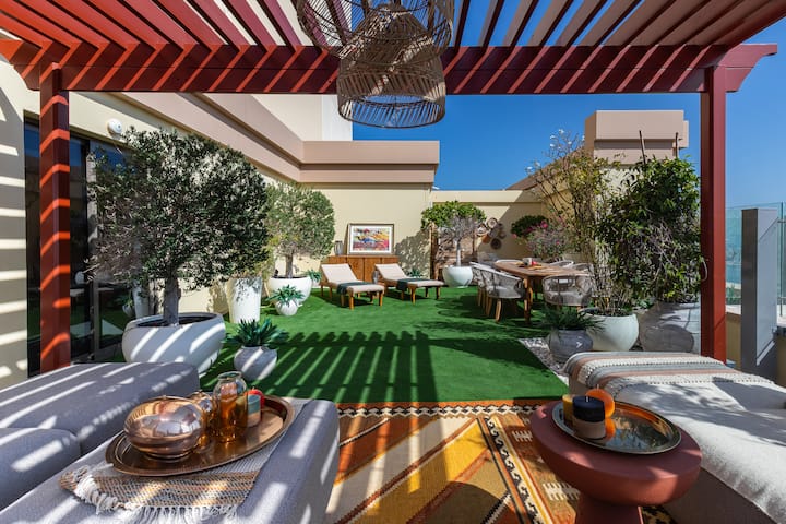 Jbr 4br Penthouse & Two Large Terraces - Dubai Marina