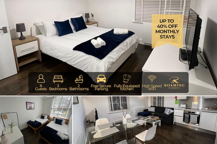 Families | Free Secure Parking | 2 Bathrooms! - Henley-on-Thames