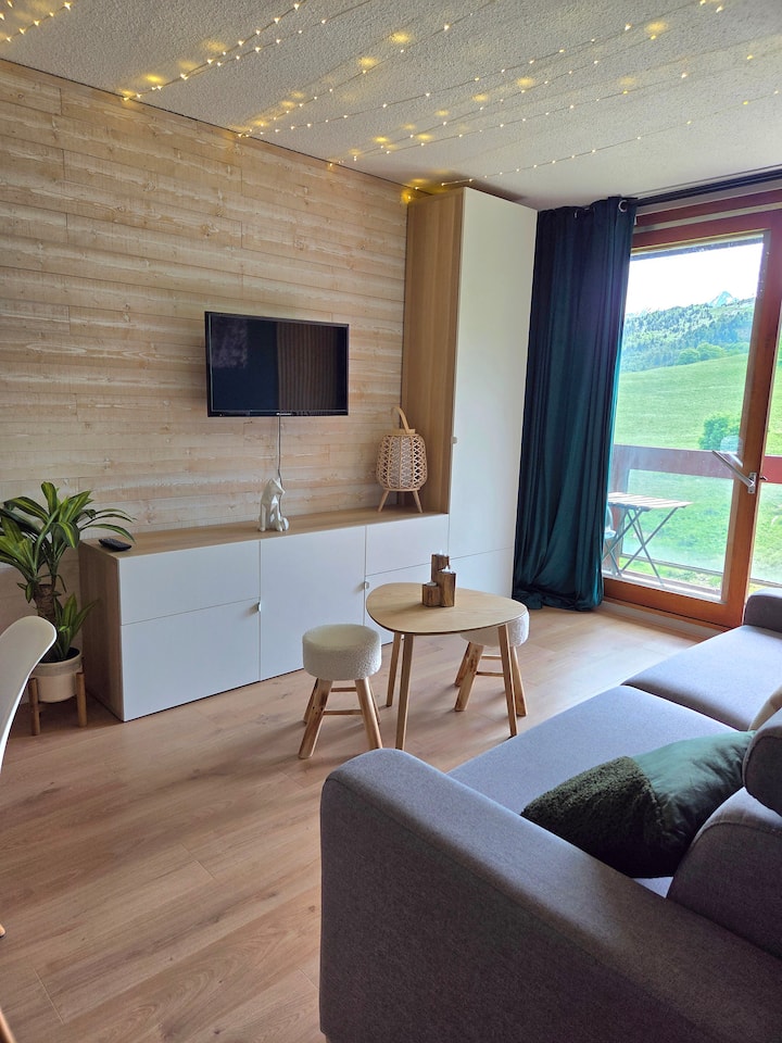 Cosy 28m² Balcon Vue • Les Sybelles •Ski Aux Pieds - Saint-Jean-de-Maurienne