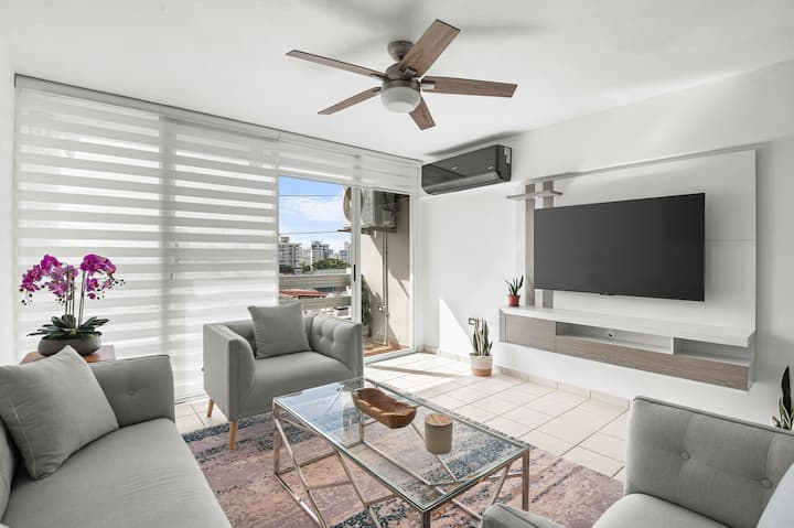 Luxury Apartment| La Placita Santurce|free Parking - San Juan