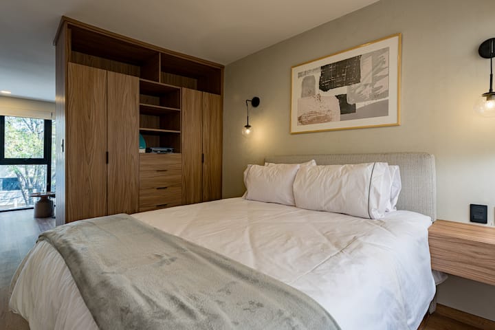 Vh | Cozy Loft In Roma Norte With Wi-fi | 102 - Morelos
