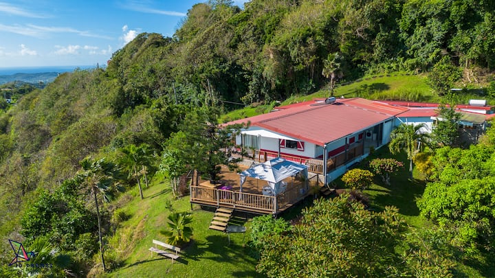 Villa La Belle Vue 190° De Vue - Martinique