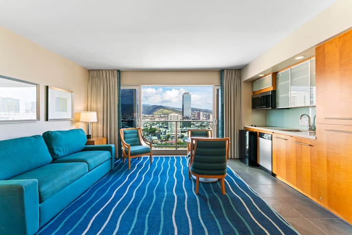 *Special Ala Moana 1 Bdrm Sleep 4 King Bd(amh1626) - Honolulu, HI