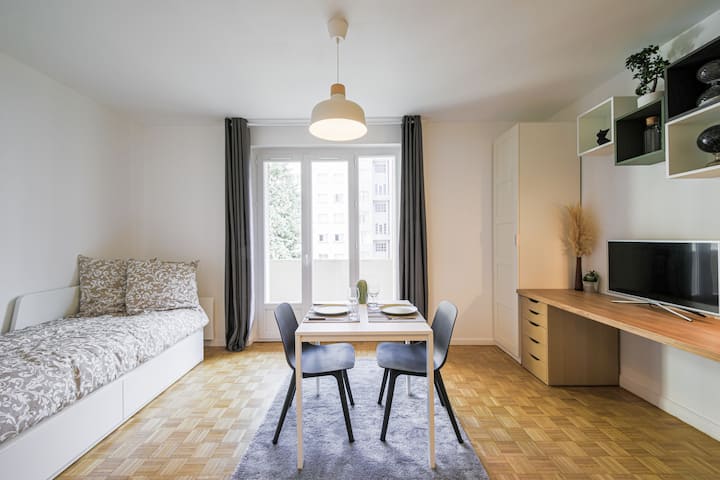 Studio Cosy "Le Nid Tranquille" - Tout ÉQuipé - Grenoble