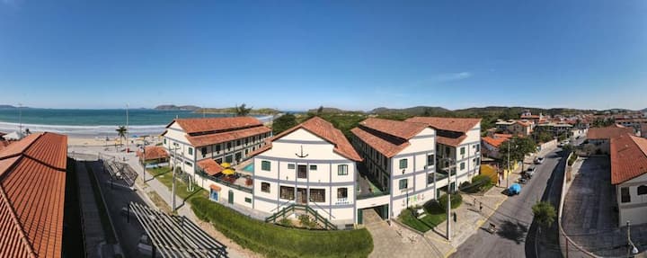 Flat ÂNcora -Apto Pé Na Areia Na Praia Do Peró - Cabo Frio