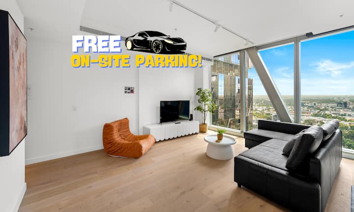 Stylish| 2baths| Free Parking, Pool, Sauna (S37a) - Melbourne