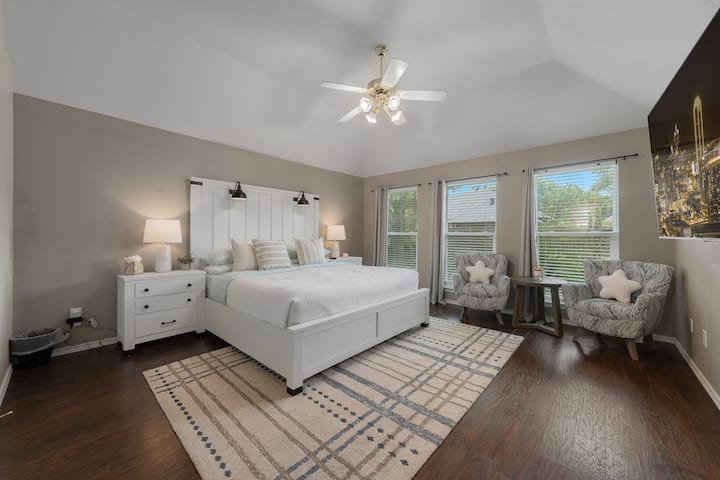 Harmonest:bright 3 Bd Frisco Home W/meditation Bed - Frisco, TX