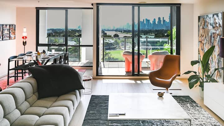 Huge Cbd, Bay & Albert Park Facing W/infinity Pool - St Kilda