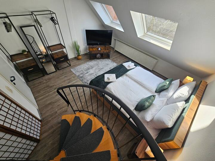 Wohlfühlapartment - 3 Schlafzimmer - Dachterrasse - Eisenach