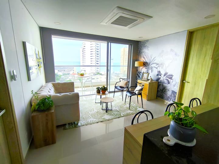 Sea View & Pool • Beach • Old City 13 Min -07 - Cartagena, Kolumbien