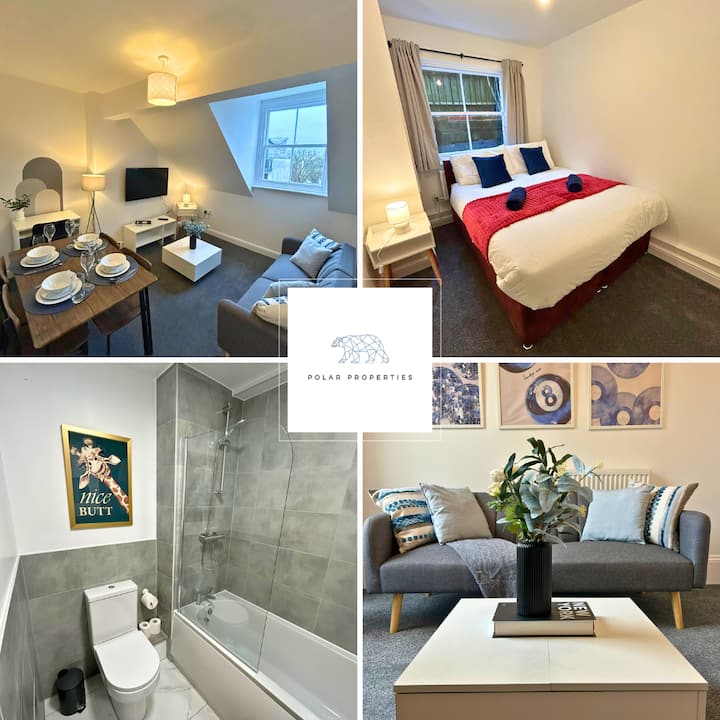 30% Off Long-term | Fresh New Flats | Free Parking - 스트라우드
