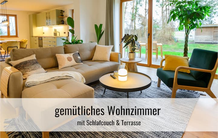 Pausenhof Spreewald - Teichblick Mit Terrasse - Schlepzig