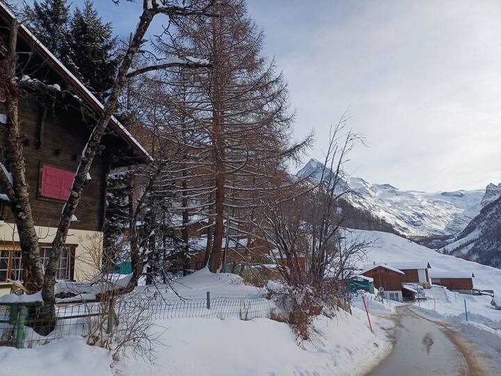 Chalet Alpin Vue Dent Blanche - Arolla