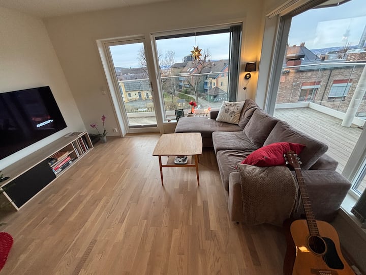 The Hub With A View - Ny - Sentral - Stille (3br) - Oslo
