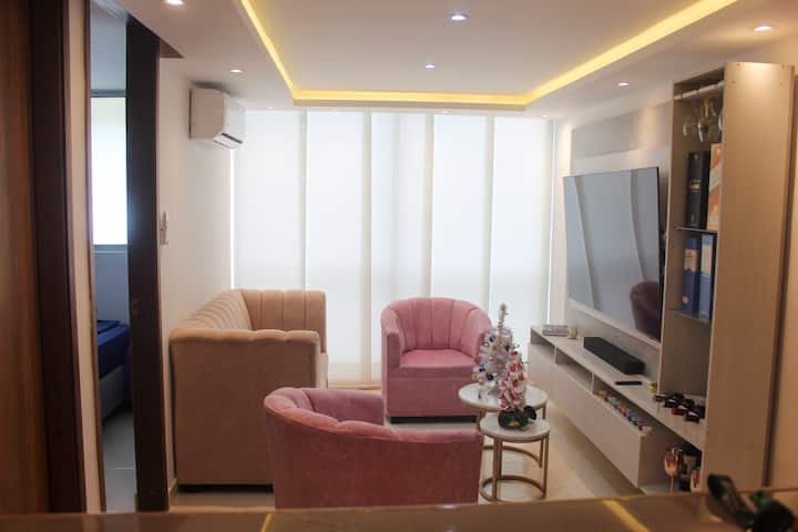 Lujoso Apto Moderno En Miramar · Ideal Para Amigos - Barranquilla