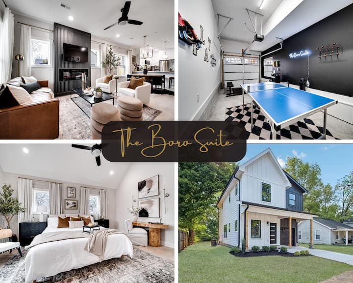 The Boro Suite | 3br Near Dt & Mtsu W/ Ping Pong - Murfreesboro, TN