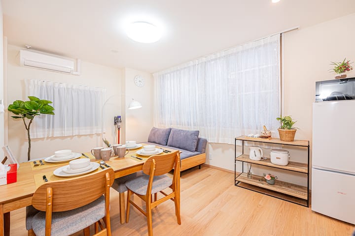 秋葉原駅徒歩7分!東京駅5分|上野10分|新宿15分 最大6名まで可能!【401】 - Ueno