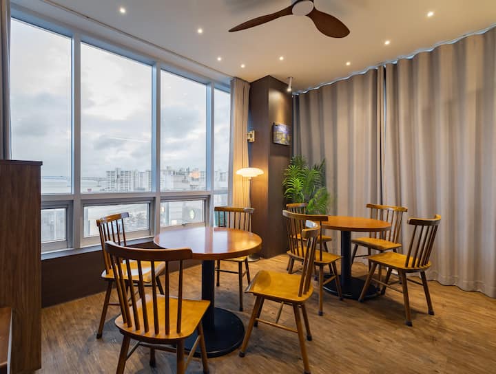 #10월 특별할인#광안리5초 #30평단독 #모던하우스 #방4 #침대6 #각방 에어컨 - Busan