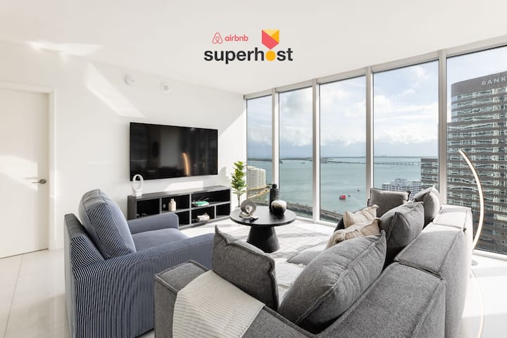 Endless Ocean View Unit 2/2 Icon Brickell #3208 - Miami