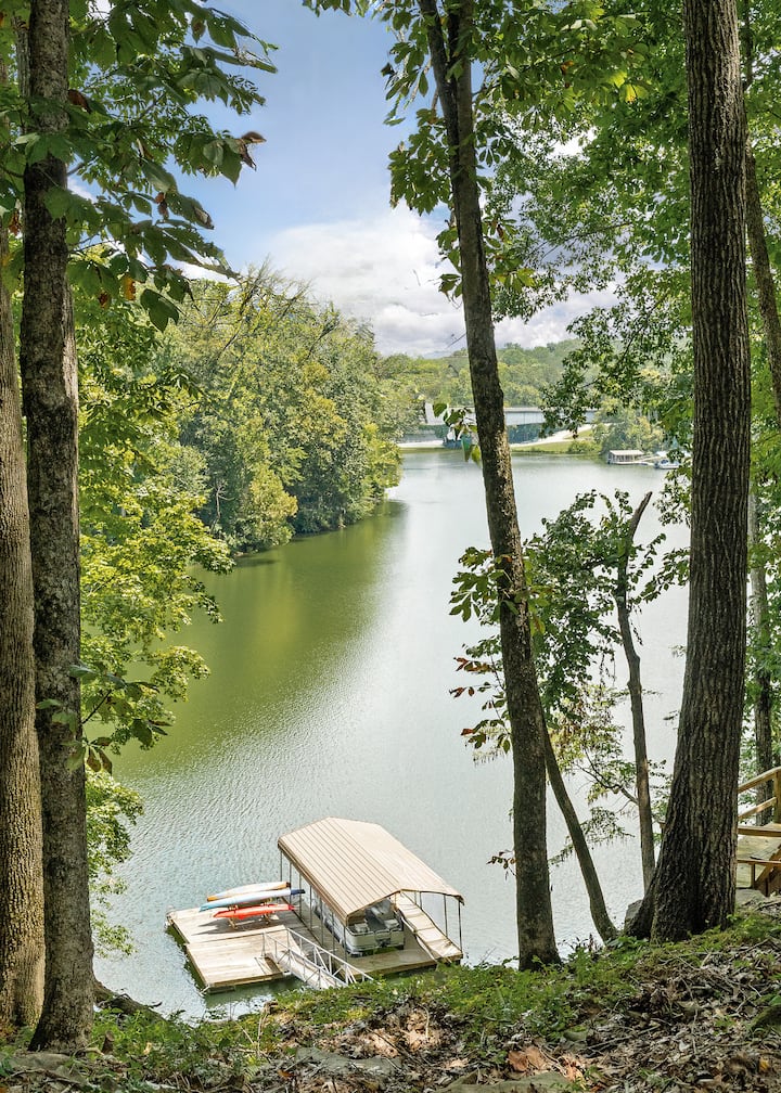 Riverfront Home On The Caney Fork Near Rock Island - États-Unis