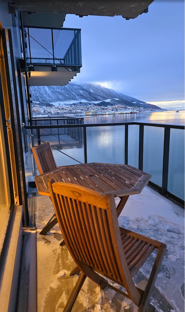 Aurora One - Oceanfront Suited Havsutsikt! - Tromsø