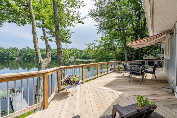 Quiet Lakeside Escape - Deerfield, NH