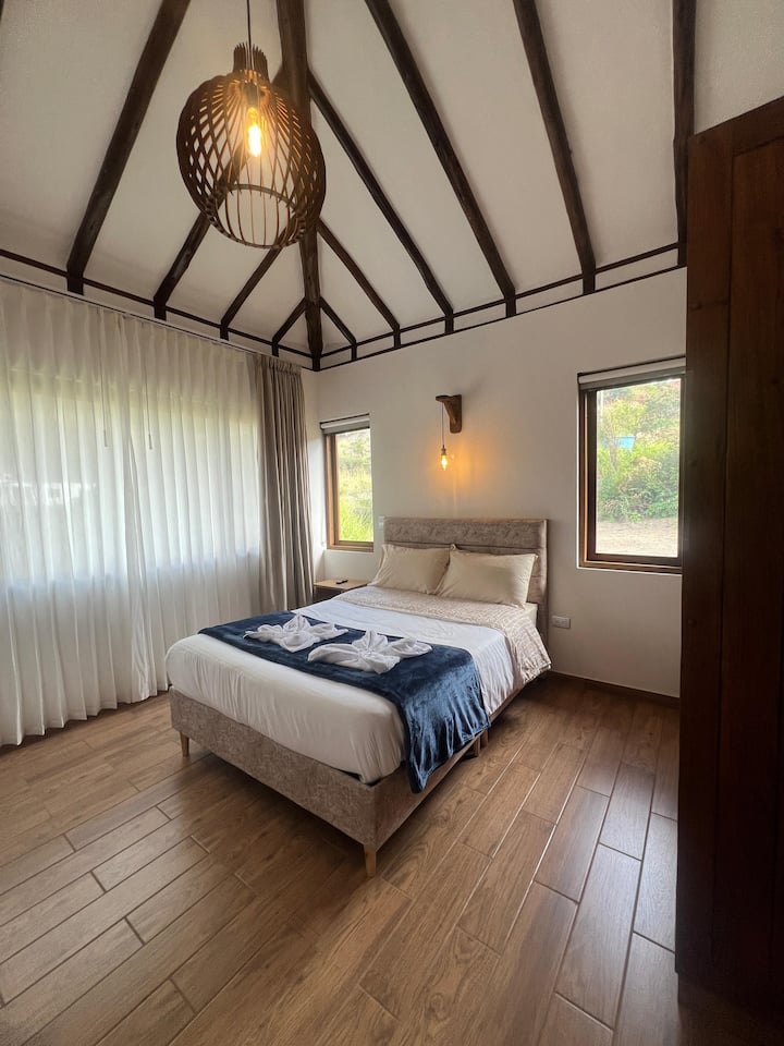 Habitación Doble Hotel Casa Sol De La Montaña - Villa de Leyva