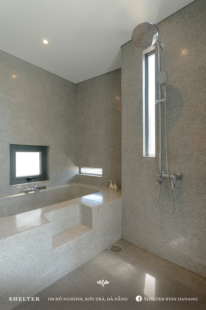 Relaxing Hotel Apartment Bathtub Kitchen Beach - Da Nang