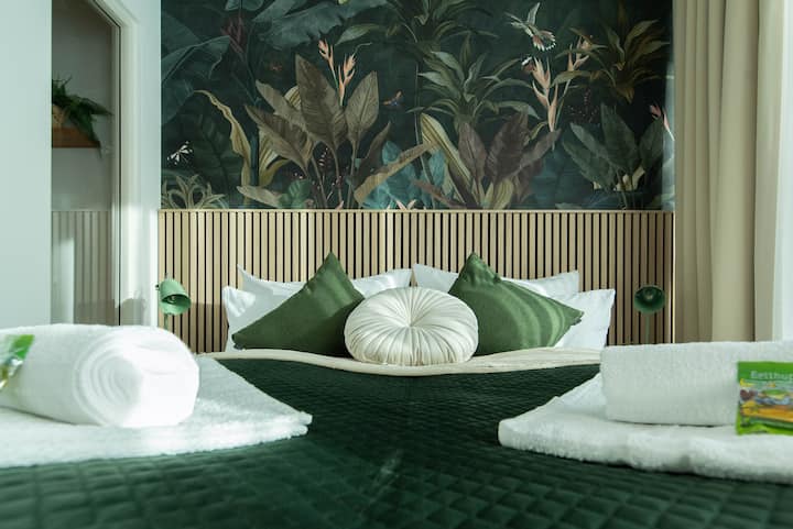 Design Apartments "Green"-terrace-private Parking - Erfurt