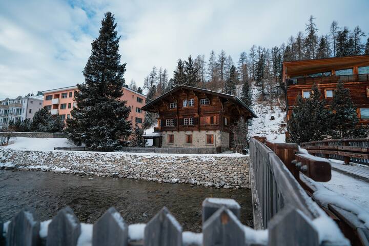 (St.moritz) Chalet 3bedr+parking - Saint-Moritz