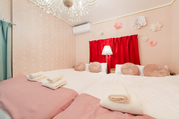 浅草5分,スカイツリー2分,渋谷･新宿･秋葉原に直通/錦糸町駅徒歩4分/空港から便利/最大4名-2f - Ueno