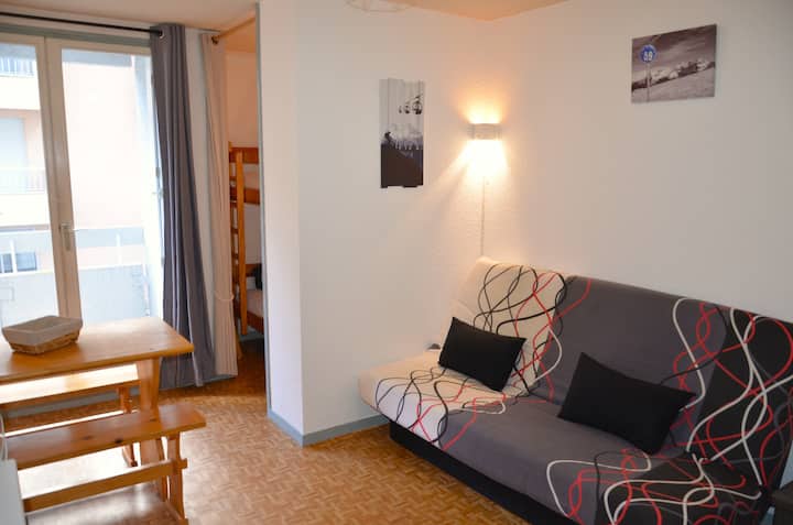 Studio Alcôve Pour 4 Personnes - Pied Télécabine - Cauterets