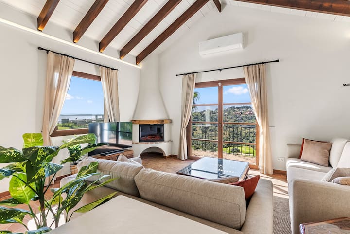 Andalusian Home | Cabopino Golf & Sea Views - Marbella