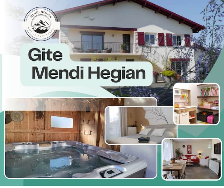Gîte "Mendi Hegian"   Et Spa Au Pays Basque. - Bayonne
