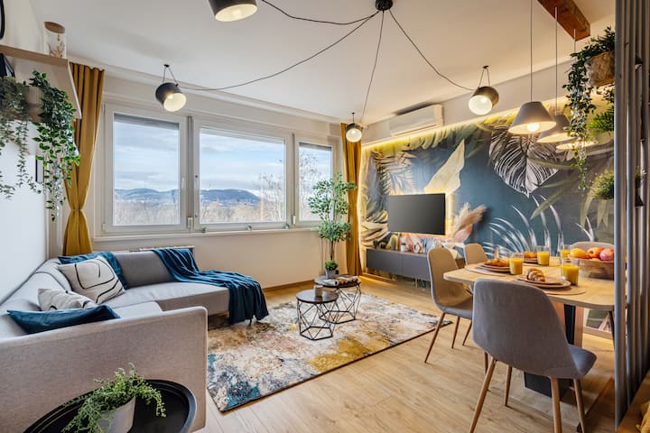 Panorama Residence - Balcony, Ac - Budapest