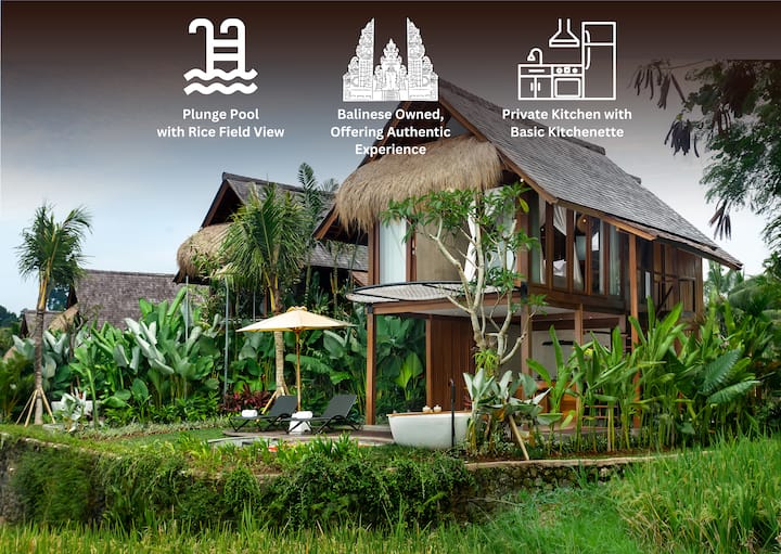 New 20% Off | Luxurious Hut With Hammock In Ubud - Bali